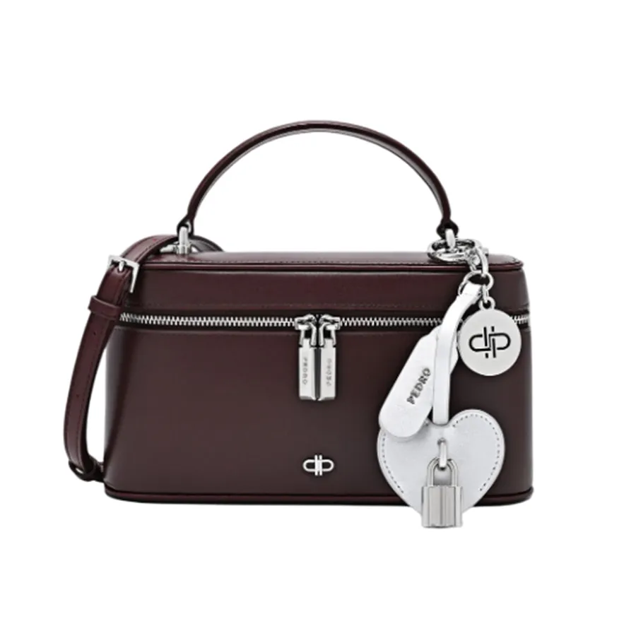 Túi Đeo Chéo Nữ Pedro Ari Leather Shoulder Bag PW2-75940008 Wine Màu Đỏ ...