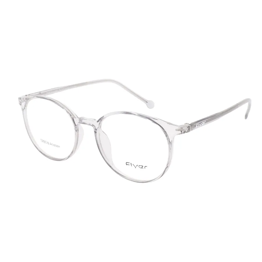 Gọng Kính Unisex Flyer F52906 C3 Màu Xám Trong | Vua Hàng Hiệu