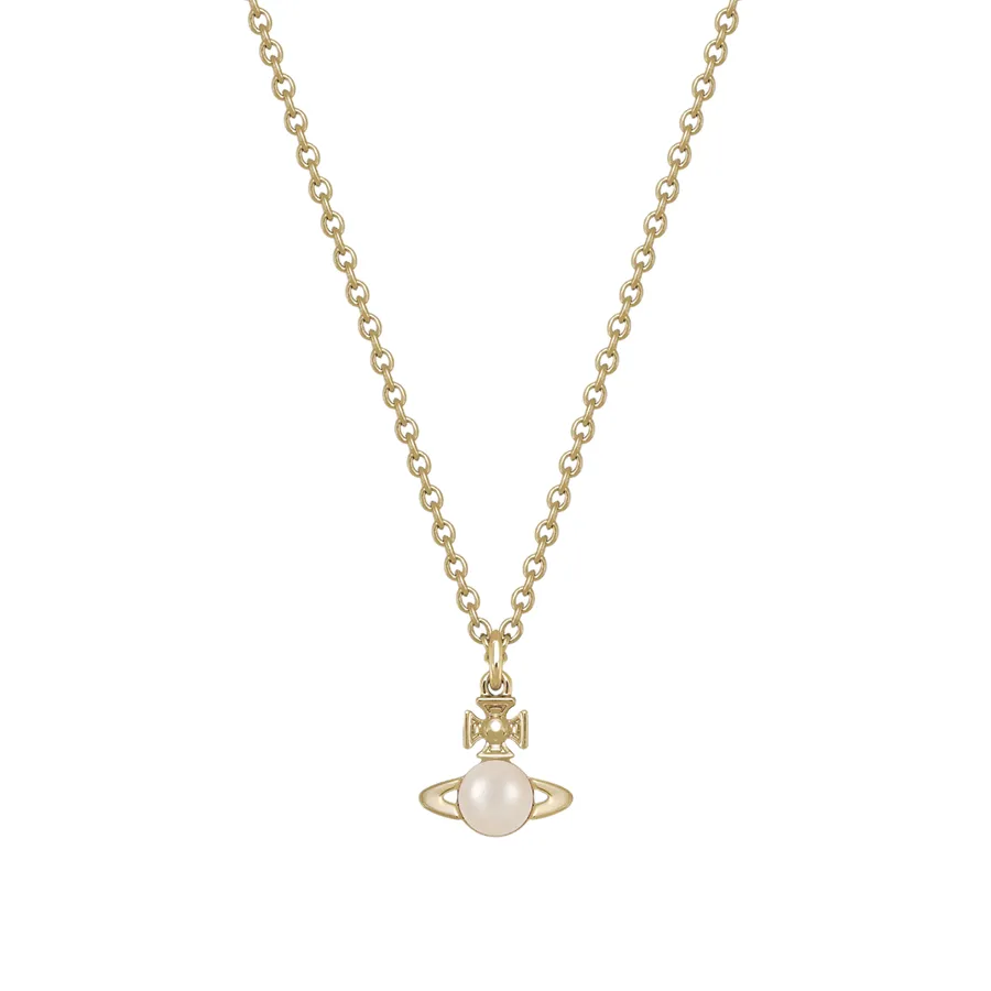 Dây Chuyền Nữ Vivienne Westwood Balbina Pendant Necklace Màu Vàng Gold ...