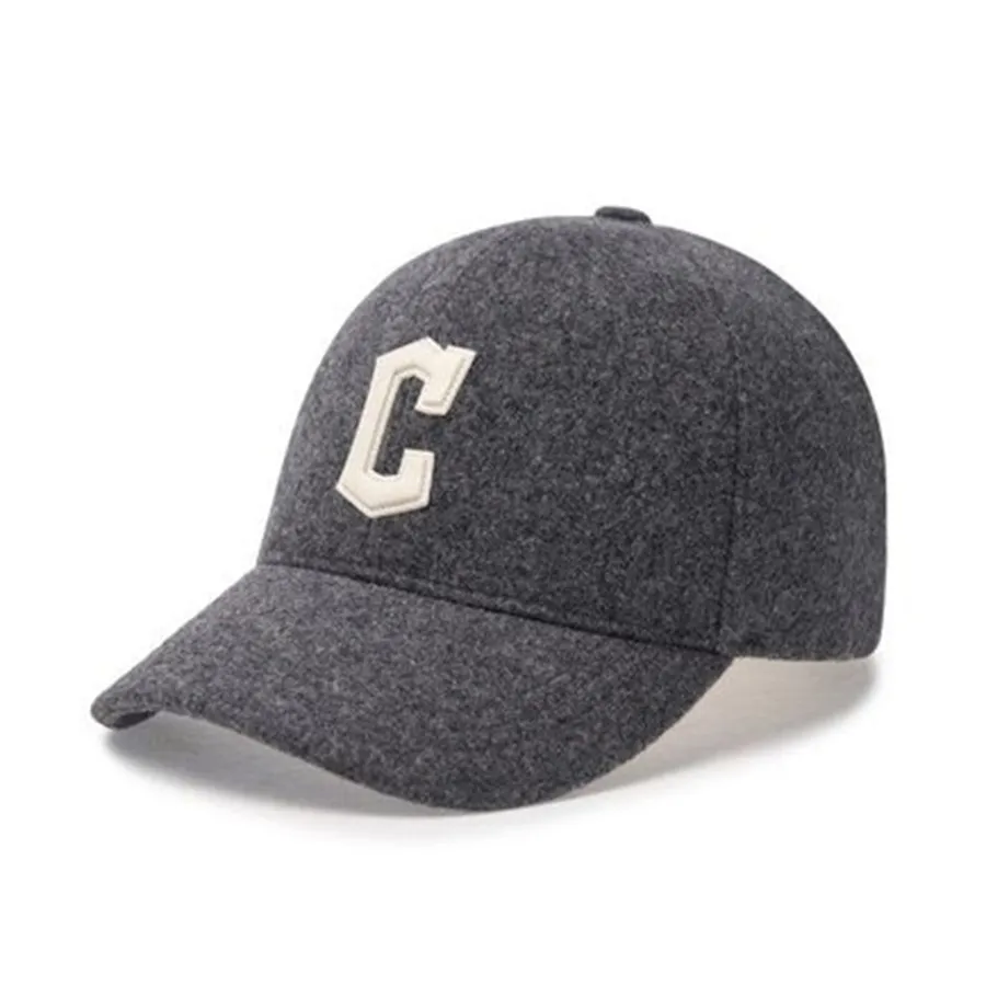 Mũ MLB Basic Wool Structure Ball Cap Bos 3ACPWC246-45MGD Màu Xám | Vua ...