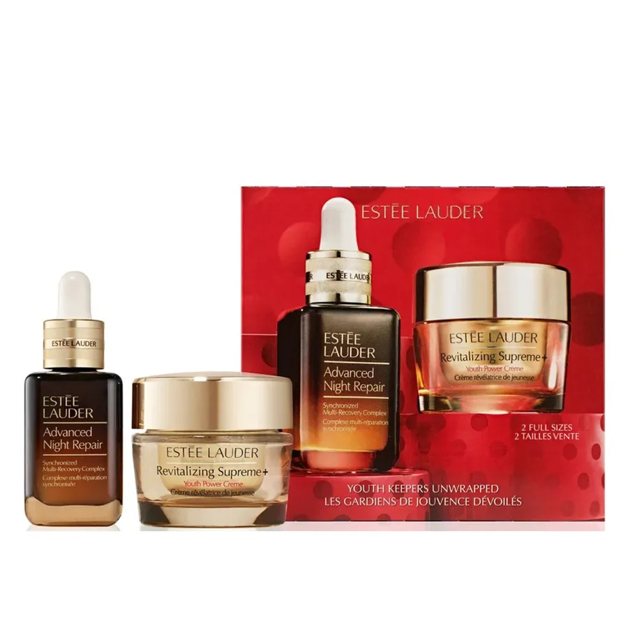 Set Dưỡng Da Estée Lauder Exclusive Serum + Moisturiser Skincare Gift 2 ...