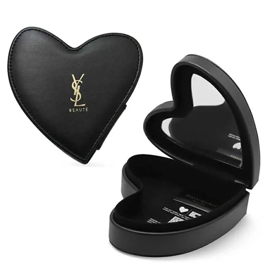Hộp Đựng Mỹ Phẩm Yves Saint Laurent YSL Heart Storage Box Black Màu Đen ...
