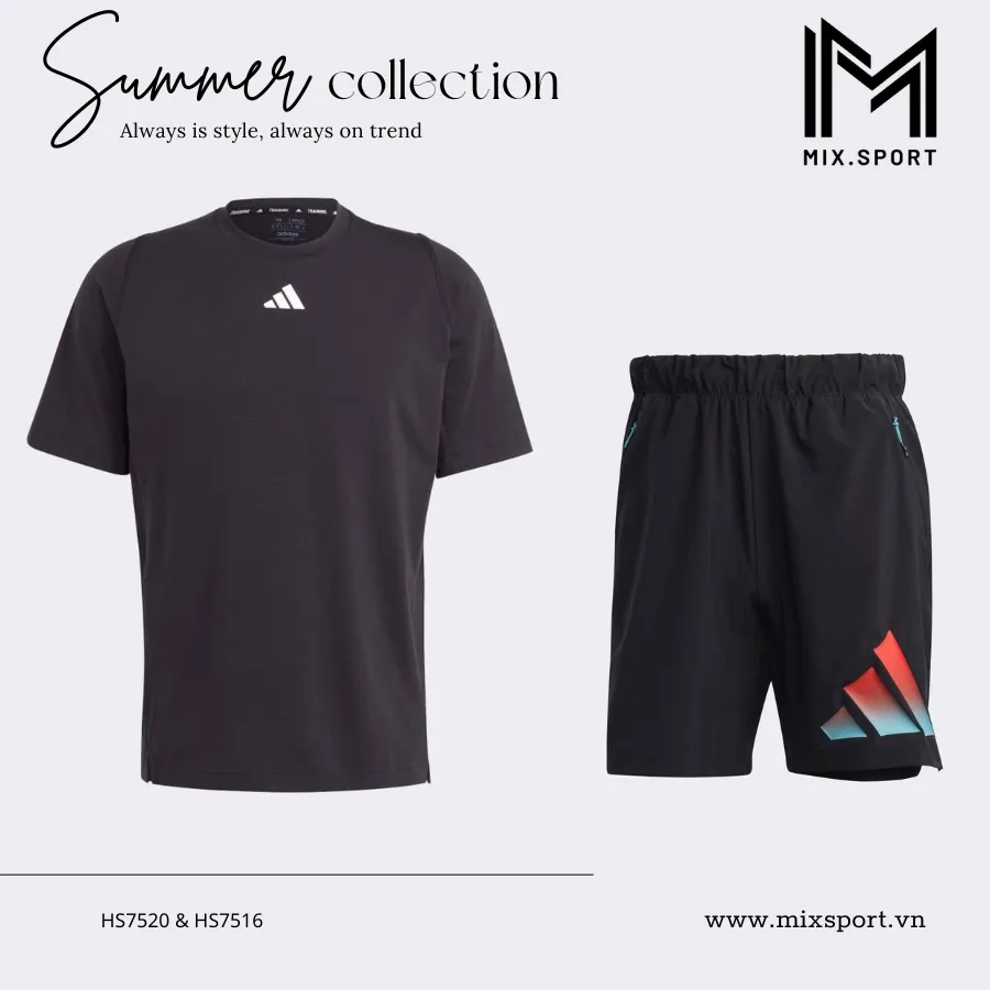 BỘ ĐỒ XUÂN HÈ NAM NAM TẬP LUYỆN LOGO 3 BAR TRAIN ICONS – Việt Nam