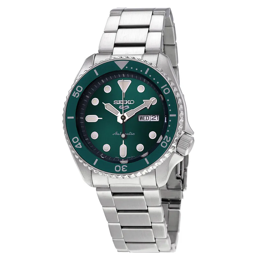 Đồng Hồ Nam Seiko 5 sports Automatic Green Dial Men's Watch SRPD61K1 ...