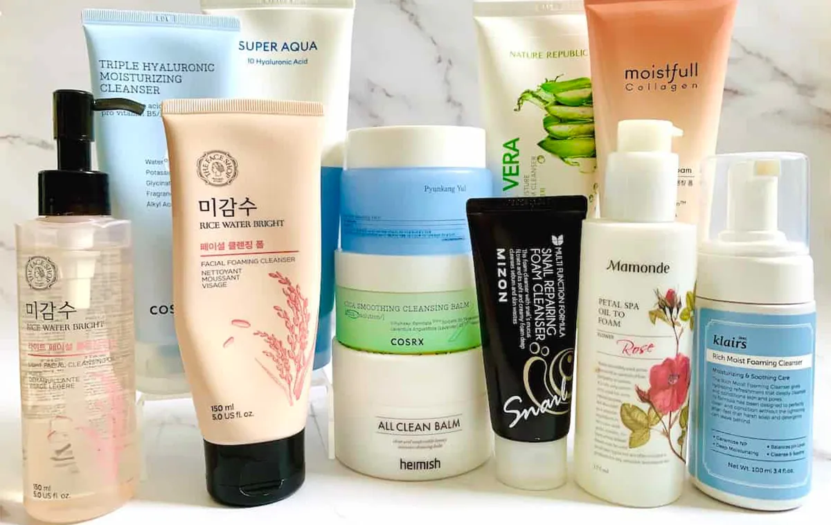 Top 20 sữa rửa mặt Hàn Quốc tốt nhất cho mọi làn da 2024
