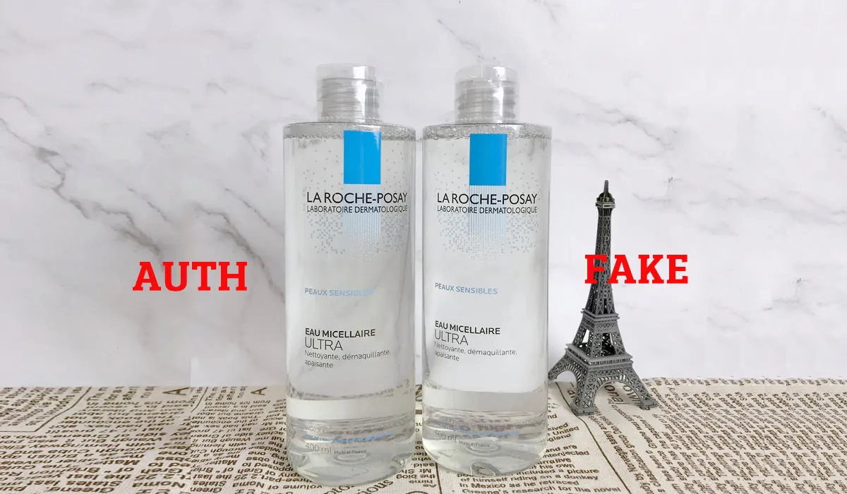 7 cách phân biệt tẩy trang La Roche Posay thật giả đơn giản chuẩn xác
