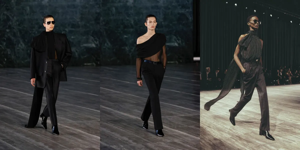 Saint Laurent Spring 2024 Menswear: Tái định nghĩa về vẻ đẹp của sự nam tính