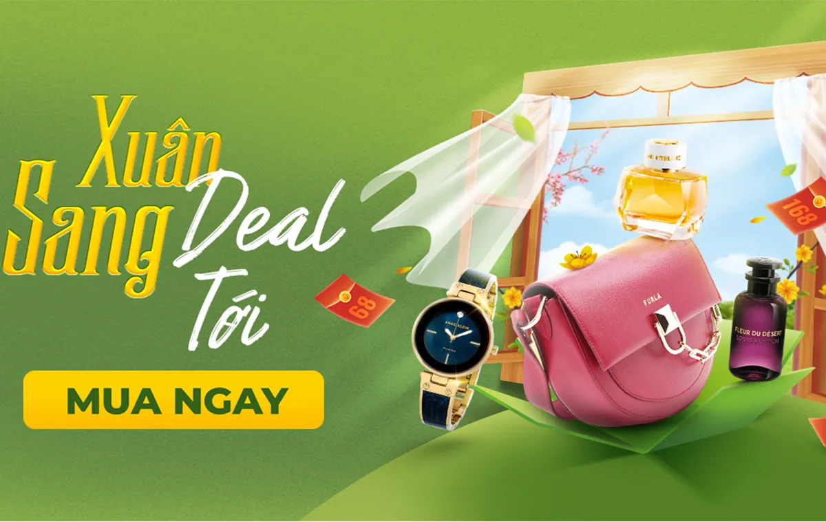 "Xuân sang Deal tới" - Săn sale nhận lì xì đầu năm trị giá tới 268K