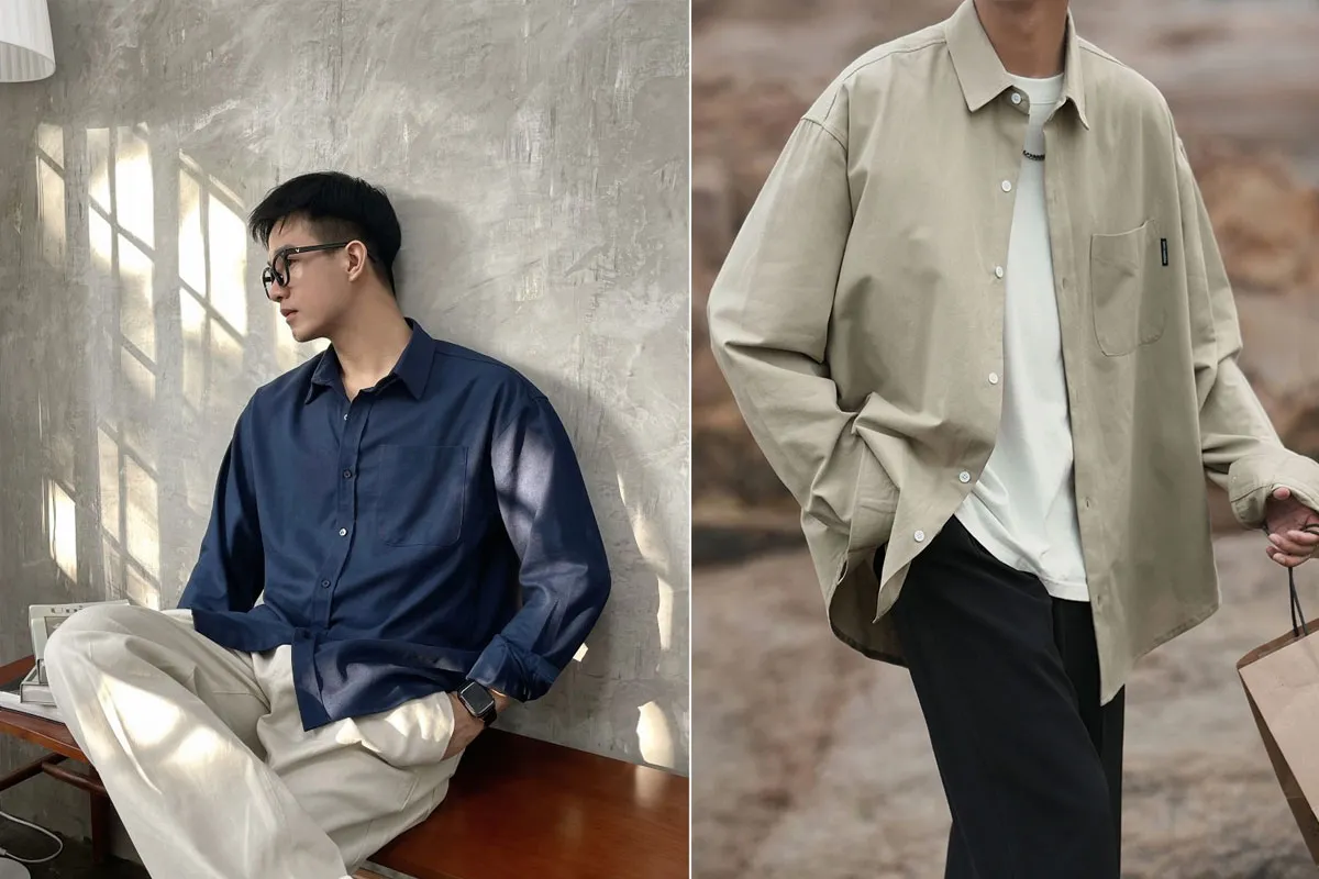 7 cách lựa chọn áo sơ mi cho người béo bụng chuẩn nhất