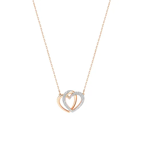 Mua Dây Chuyền Swarovski Lifelong Heart Pendant Heart, White, Rose Gold ...