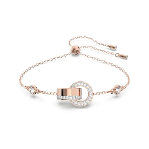 Mua Dây Chuyền Swarovski Infinity Y Necklace, White, Rose-Gold Tone ...