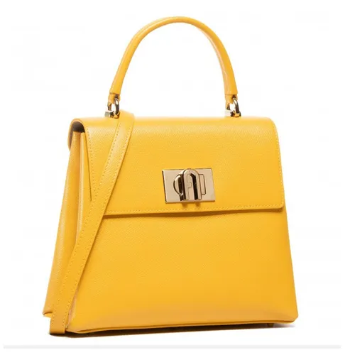 Mua Túi Xách Furla 1927 Small Top Handle Yellow Màu Vàng - Furla - Mua ...