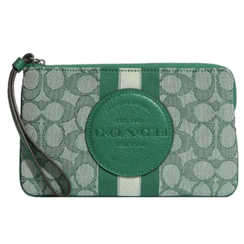 Mua Túi Cầm Tay Coach Large Dempsey Wristlet In Signature Jacquard ...