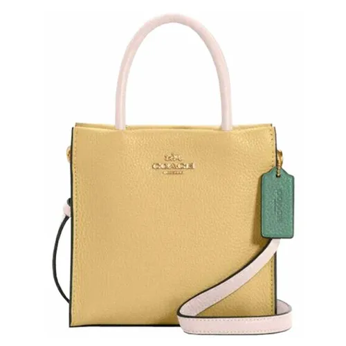 Mua Túi Đeo Chéo Coach Mini Cally Crossbody In Colorblock 5691 Màu Vàng ...