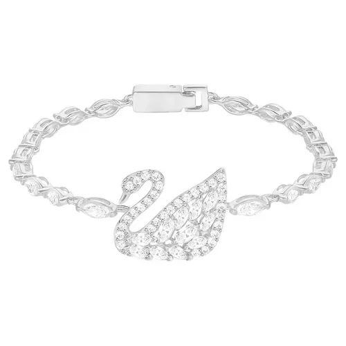 Mua Vòng Đeo Tay Swarovski Hollow Bracelet White, Rhodium Plated ...