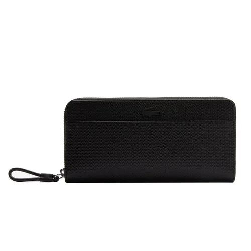 Mua Ví Lacoste Women's Chantaco Zippered Matte Piqué Leather Wallet ...