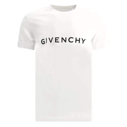 Mua Áo Phông Nam Givenchy White Archetype Logo Printed Tshirt ...